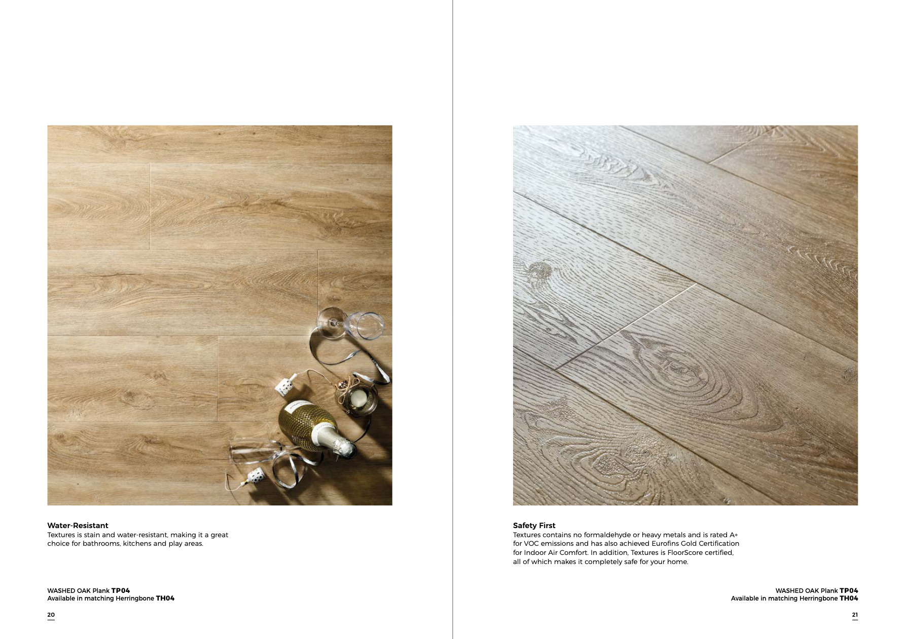 Specifications – Textures LVT