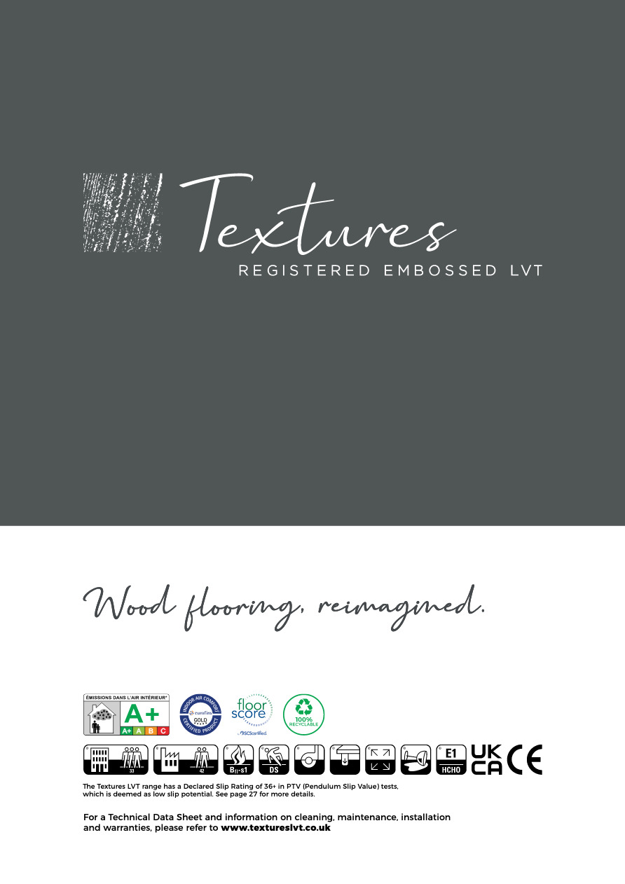 Specifications – Textures LVT