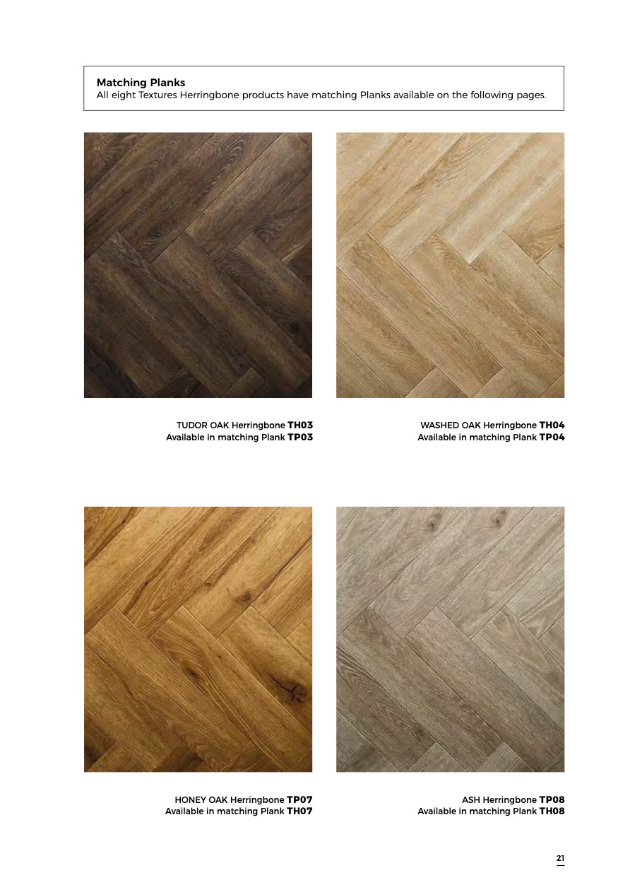 Specifications – Textures LVT