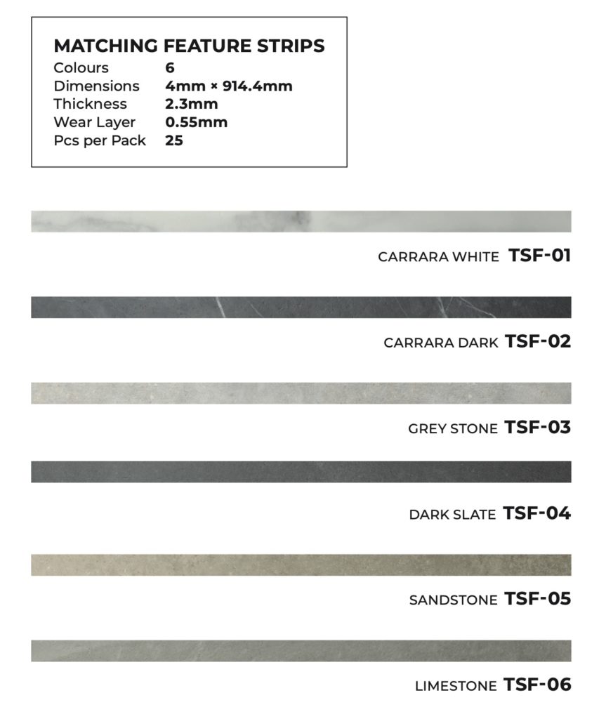 Feature Strips – Textures LVT